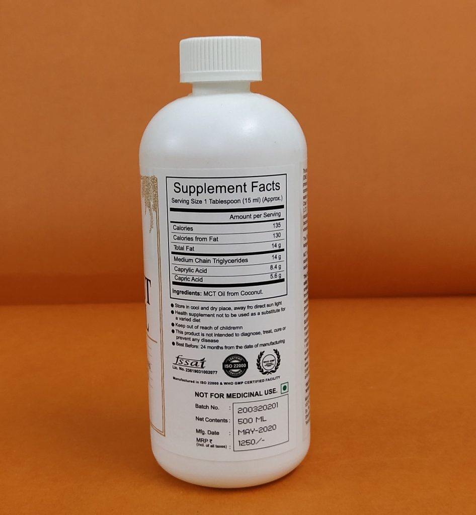 Coconut MCT Oil – Vedic Nutraceuticals