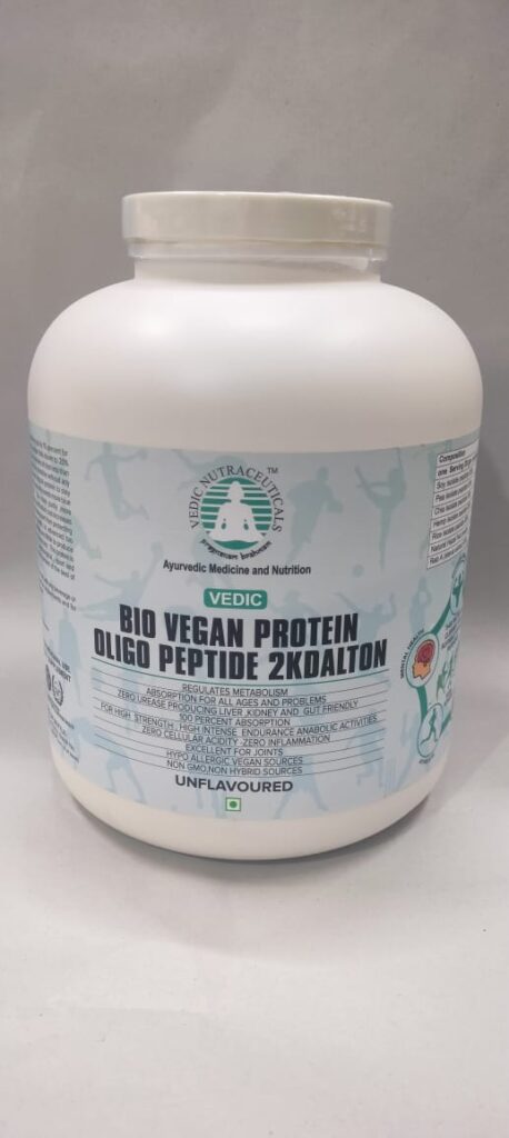 Bio Vegan Protein Oligo Peptide 2Kdalton (Unflavored)-2 KG – Vedic ...