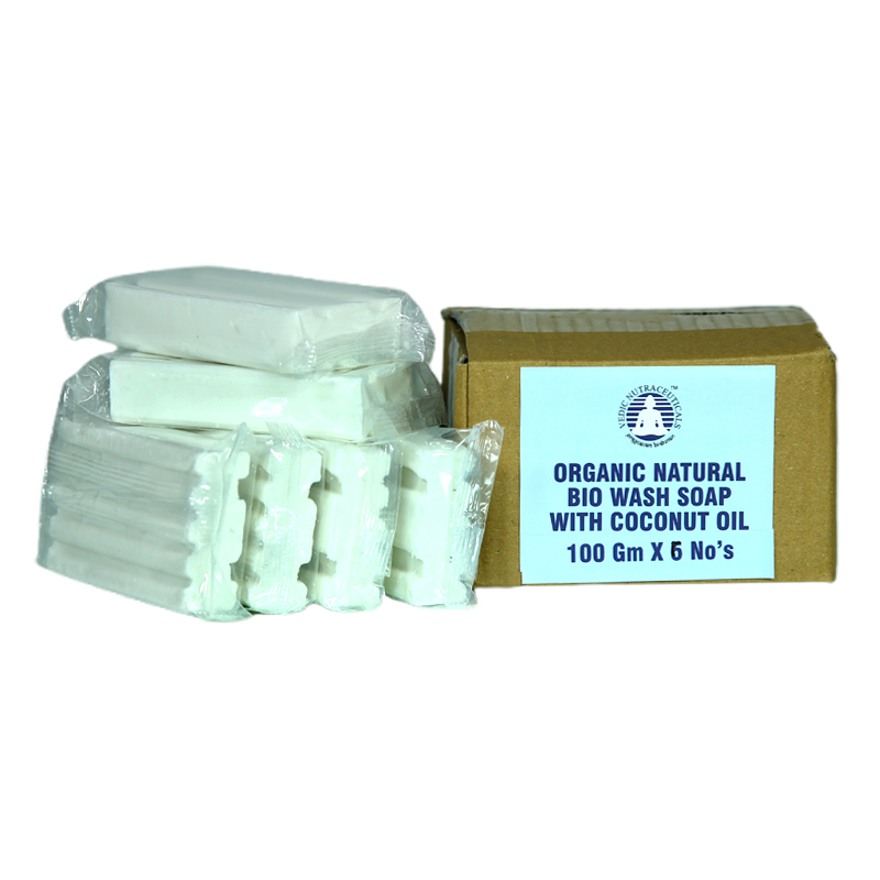 Organic Natural Bio Wash Soap Bars – Set of 6 – Vedic Nutraceuticals